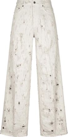 Haikure Femme, Jeans, Gris, Taille: W27 Bethany Bull Destroy Jeans