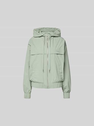 Lala Berlin Regular Fit Jacke mit Logo-Stitching