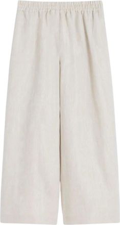Max Mara Femme, Pantalons, Beige, Taille: 34 FR Wkdfelino Wide Pantalons