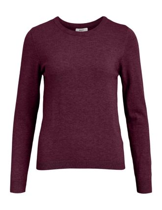 Object Objthess L/S O-Neck Knit Pullover Noos