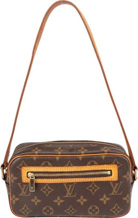 Louis Vuitton Crossbody Bags - Louis Vuitton Canvas Monogram Pochette Cite Handba - Gr. unisize - in Braun - für Damen