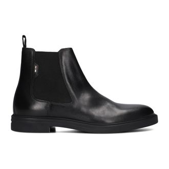 HUGO BOSS Klassische Chelsea Boots f&uuml;r Herren - - Shoes - Herren - Schwarzk - 42 EU