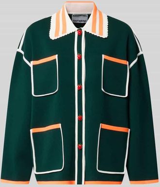 Essentiel Relaxed Fit Strickjacke mit Viskose-Anteil Modell KOKORICO