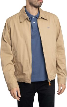 GANT Herren Cotton Windcheater Jacket Jacke, Dark Khaki, XXL