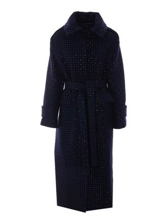 Pinko Manteau Long - Bleu