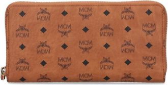 MCM Aren Large Zip Wallet