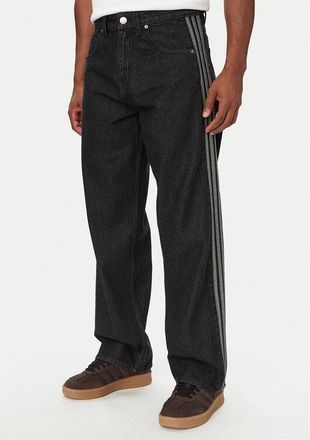 adidas Jeans Firebird Adicolor Denim KD1497 Schwarz Loose Fit