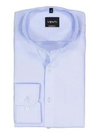 Venti Herren Hemd blau Oxford