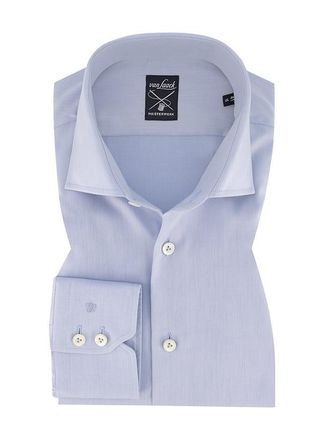 van Laack Herren Hemd blau Baumwolle