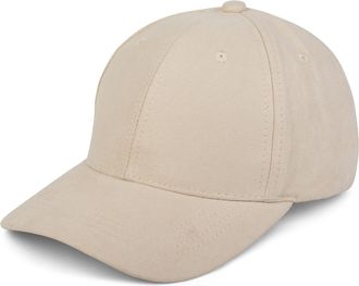 styleBREAKER Cap Cap in Wildleder Optik
