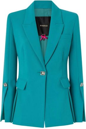 Pinko Pinko, Femme, Vestes, Vert, Taille: 38 FR Blazers