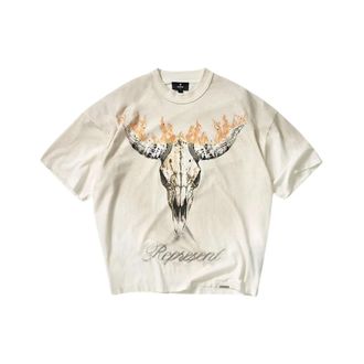 Represent T-Shirt - - Tops - Herren - Beige - S