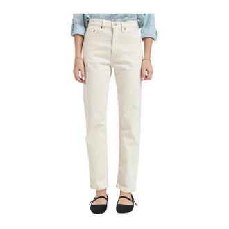 Levi's Femme, Jeans, Beige, Taille: W27 501 Cropped Jeans