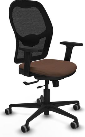 Piqueras y Crespo B&uuml;rostuhl 8 Stunden Jorquera mit 2D-Armen, h&ouml;henverstellbare Lendenwirbelst&uuml;tze, ausgestattet mit Syncro/Traslack und injiziertem Schaum, mit Rollen v