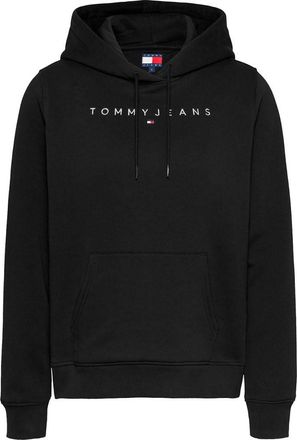 Tommy Jeans Damen Tjw Reg Tonal Linear Hoodie EXT Dw0Dw20304 Kapuzenpullover, Black (Black), XS