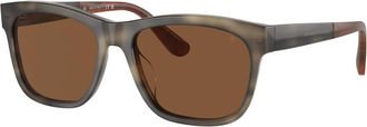 Brunello Cucinelli unisex, Accessoires, Brun, Taille: 55 MM Bc4003S Lunettes de soleil