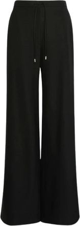 Max Mara Pantalon Denaro Large - Femme - Pantalons - Noir - Taille: 40 FR