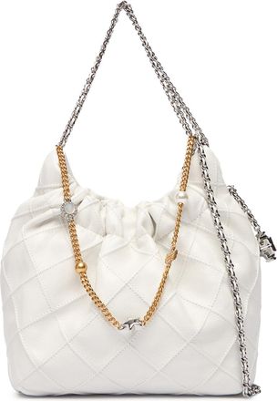 Tory Burch Handtasche Tory Burch Fleming 164022 Wei&szlig;