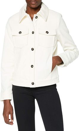 Esprit Damen 080CC1G311 Jacke, Off White (110), XXS