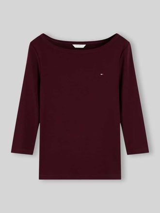 Tommy Hilfiger Slim Fit Langarmshirt aus reiner Baumwolle