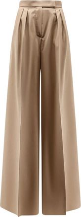 Max Mara Femme, Pantalons, Brun, Taille: 38 FR Max Mara Rtw... Marron
