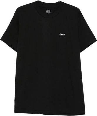 Obey Homme, Tops, Noir, Taille: M Knowledge Is Power Tee