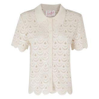 MC2 Saint Barth Damen, Blusen & Hemden, Beige, MGr&ouml;&szlig;e