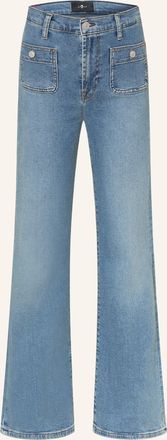 7 For All Mankind Flared Jeans Modern Dojo blau