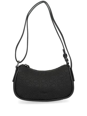 Calvin Klein sac porté épaule à logo imprimé - Noir