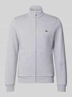 Lacoste Regular Fit Sweatjacke aus Baumwoll-Mix