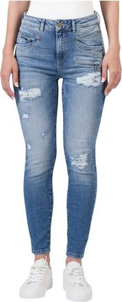 Mod8 Destroyed Skinny Jeans - - Jeans - Damen - Blau - W28 L32