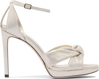 Jimmy Choo London Femme, Chaussures, Jaune, Taille: 39 EU Sandales Rosie 100