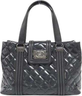 Chanel Sac &agrave; main vintage Pre-owned - Femme - Pre-owned - Noir - Taille: ONE Size