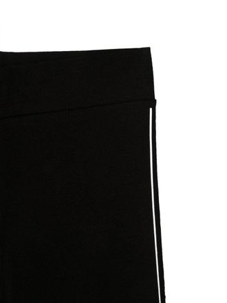 Michael Kors Cotton-Elastane Leggings - Black