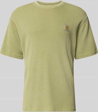 Carhartt Work in Progress T-Shirt mit Strukturmuster Modell Nelson