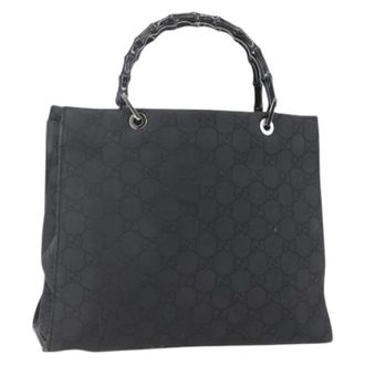 Gucci Pre-owned Canvas Handtasche - - Pre-owned - Damen - Schwarzk - ONE SIZE