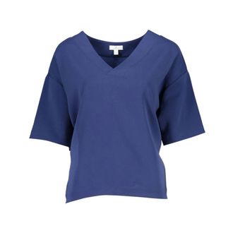 GANT Femme, Tops, Bleu, Taille: 36 FR T-shirt en coton