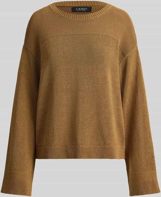 Lauren Ralph Lauren Relaxed Fit Strickpullover aus Baumwoll-Mix