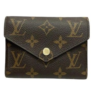 Louis Vuitton Portefeuille Tri-fold Monogram doccasion - Femme - Pre-owned - Brun - Taille: ONE Size
