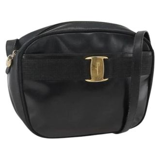Ferragamo Pre-owned Schultertasche - - Pre-owned - Damen - Schwarzk - ONE SIZE