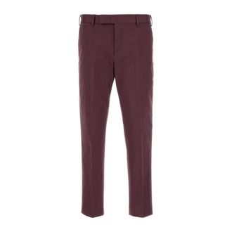 Pantaloni Torino Stretch Woll Pflaumenhose - - Trousers - Herren - Lila - XL