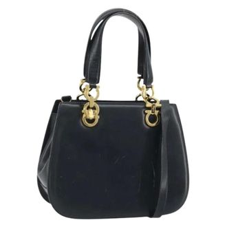 Ferragamo Sac &agrave; main Pre-owned - Femme - Pre-owned - Bleu - Taille: ONE Size