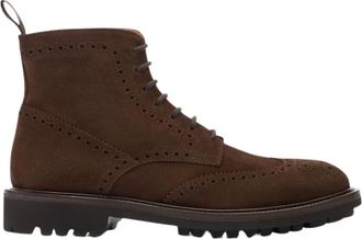 Scarosso Homme, Chaussures, Brun, Taille: 43 1/2 EU Thomas Bottes &agrave; Lacets