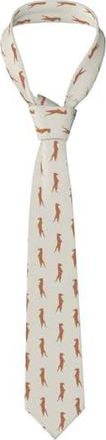 Generic Cravate Pour Hommes Motif Suricate Mignon &Eacute;l&eacute;gant Tie &Eacute;troit Cravate Pour Homme Pour Mariage Affaires Accessoires