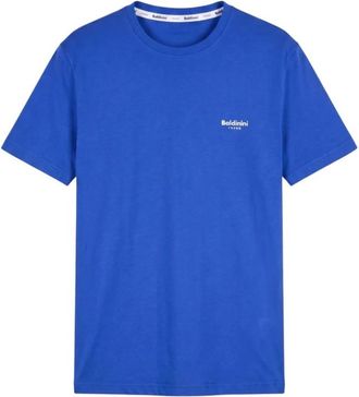 Baldinini Rundhals-T-Shirt - - Tops - Herren - Blau - L