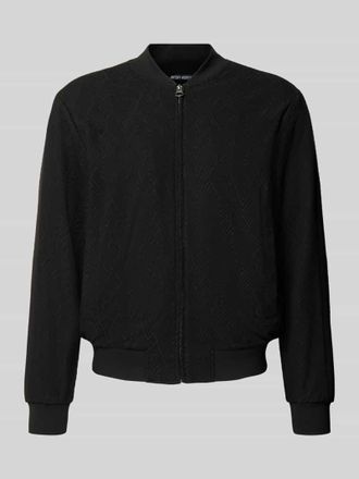 Antony Morato Sweatjacke mit Stehkragen und Rei&szlig;verschluss