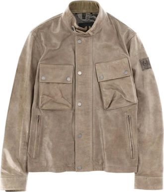 Belstaff Racemaster Air Jacket - Homme - Vestes - Beige - Taille: XL