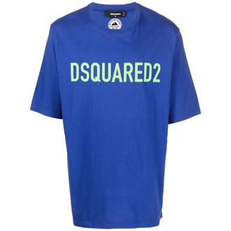 Dsquared2 Kurz&auml;rmeliges T-Shirt - - Tops - Herren - Blau - L
