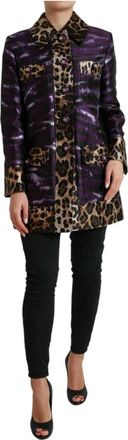 Dolce & Gabbana Femme, Manteaux, Multicolore, Taille: 32 FR Veste Trench Coat