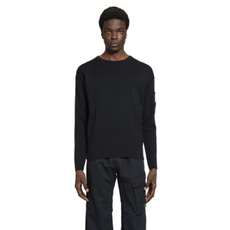 C.P. Company Cotton Sea Island Lens Sweater